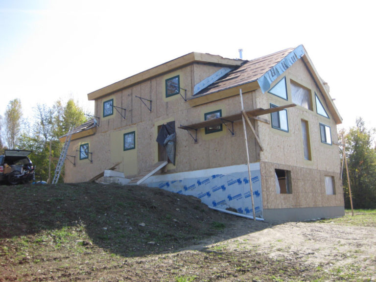 SIP Installation in Vermont - Foam Laminates of Vermont