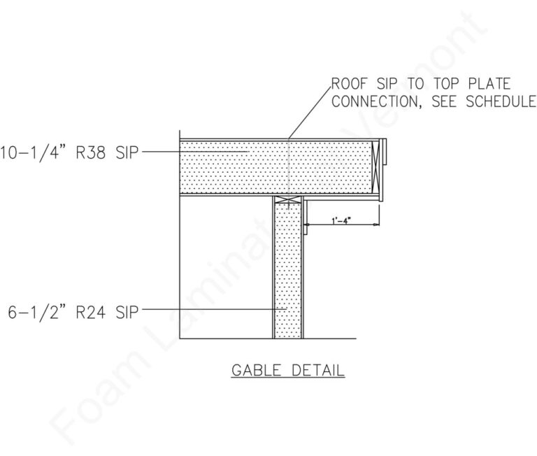 Timber Frame Panel Details - Foam Laminates of Vermont